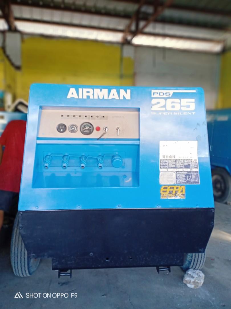AIRMAN AIR COMPRESSORS, Commercial & Industrial, Construction ...