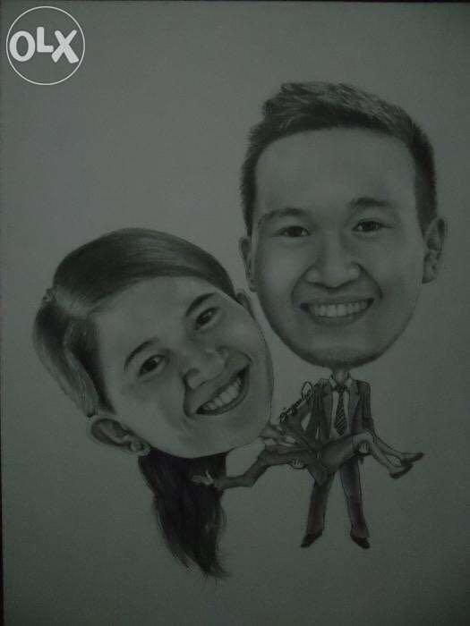 Amateur Portrait Drawing Service - monochromatic, Hobbies & Toys ...