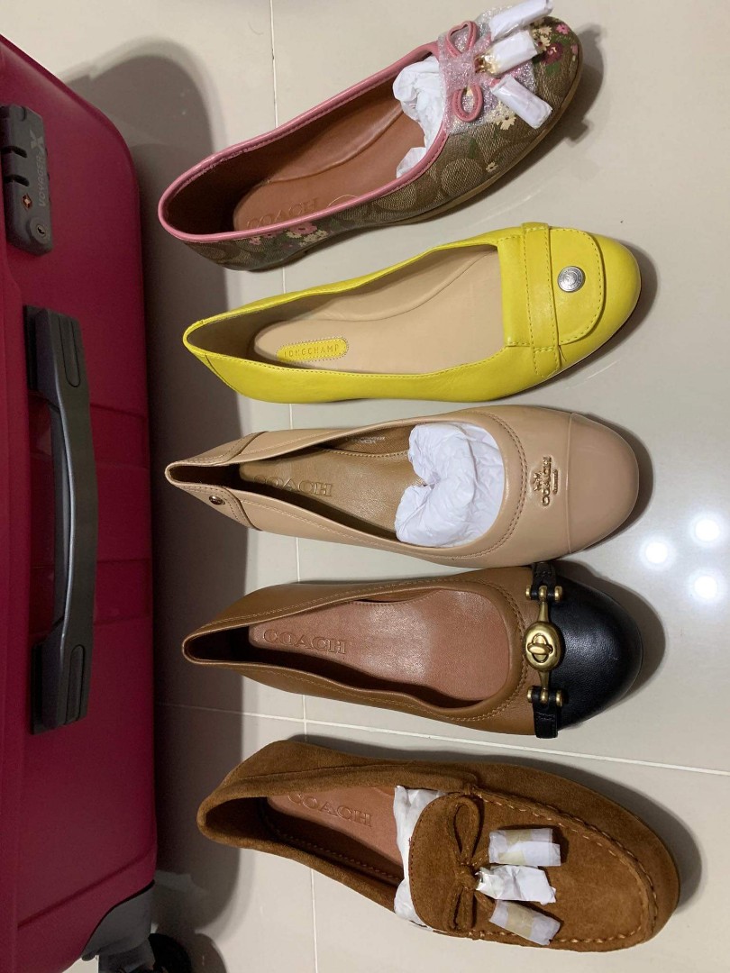 Coach / MK flats, Women's Fashion, Footwear, Flats & Sandals on Carousell