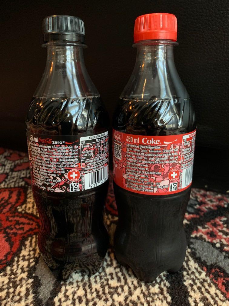 Coke/Coca Cola (Fredinko, Swiss Made Edition Bottles), Food & Drinks ...