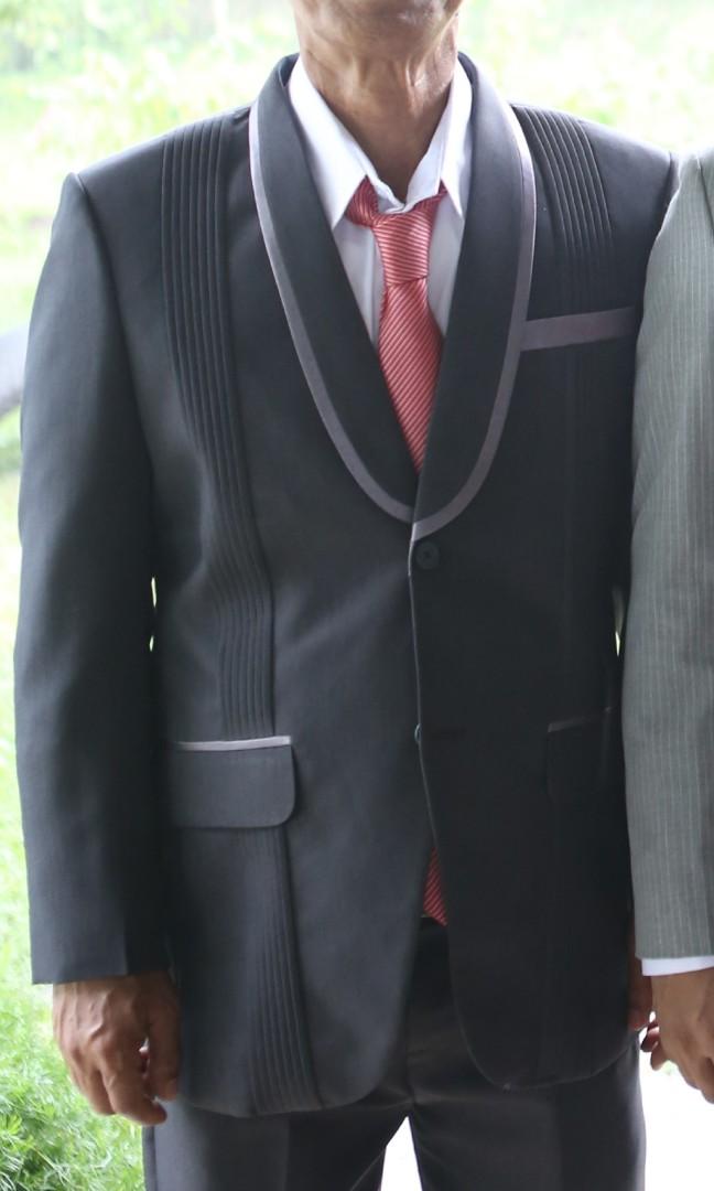 Complete suit for Father / Ninong, Men's Fashion, Tops & Sets, Formal ...