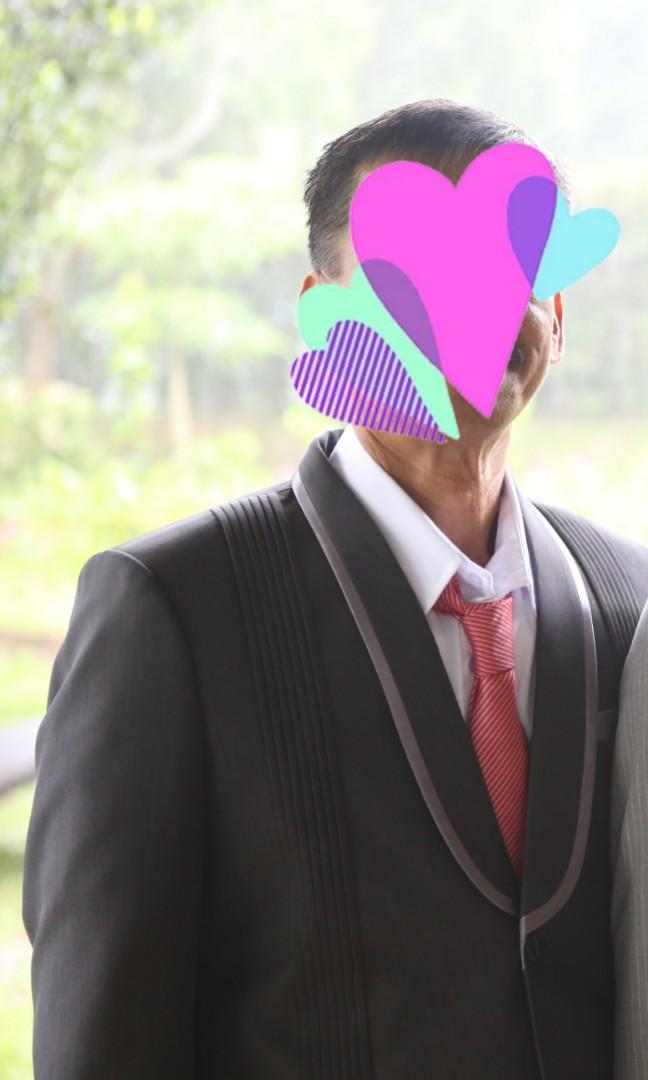 Complete suit for Father / Ninong, Men's Fashion, Tops & Sets, Formal ...