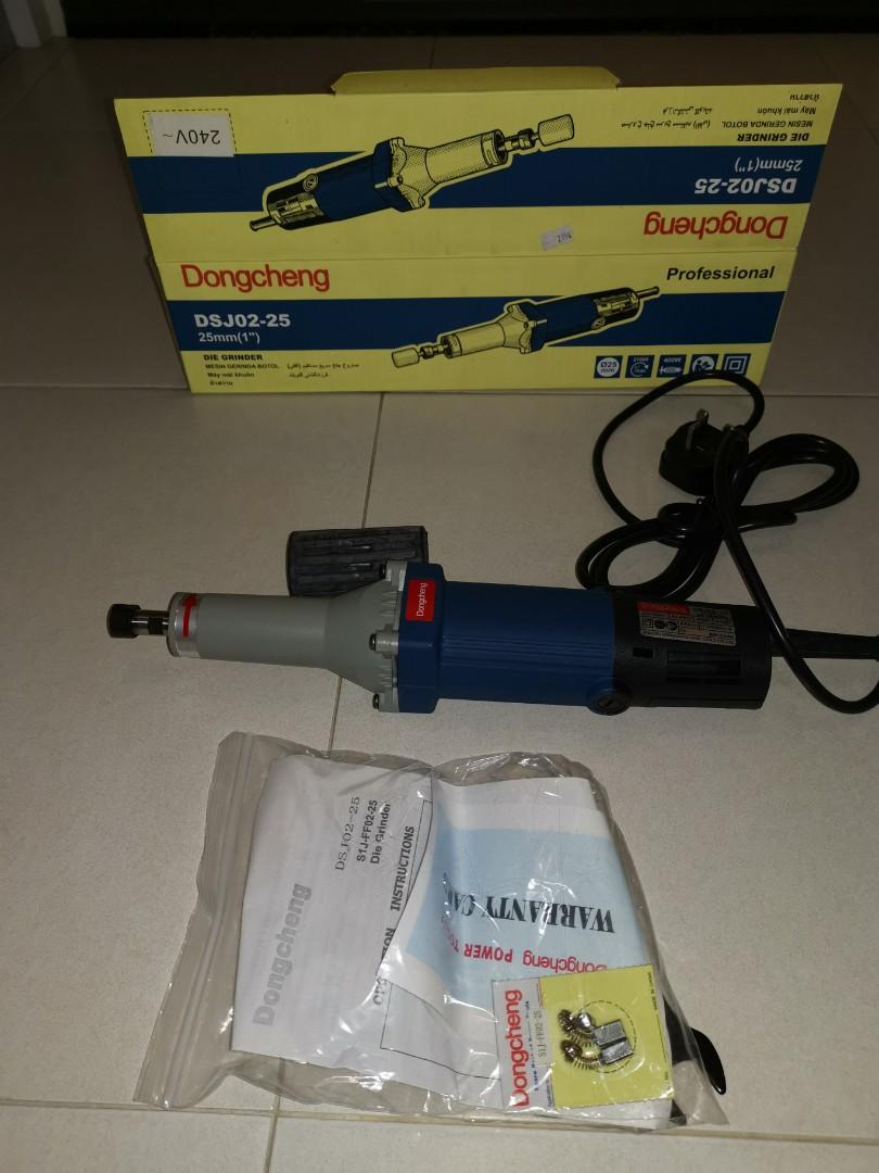 Dongcheng die grinder / straight grinder 400w, Hobbies & Toys ...