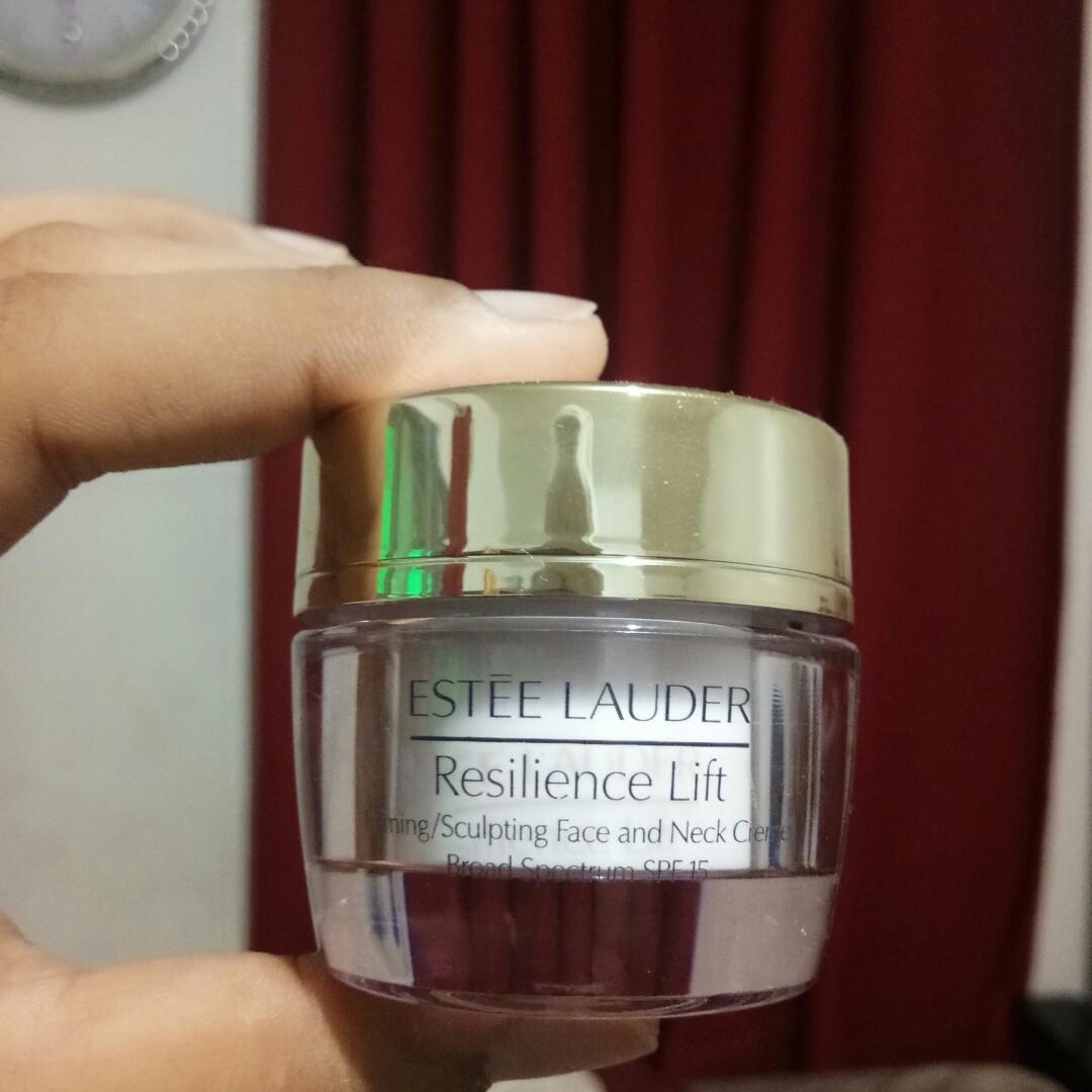 Estee Lauder Sample size Resilience Lift Firming Face and Neck Creme ...