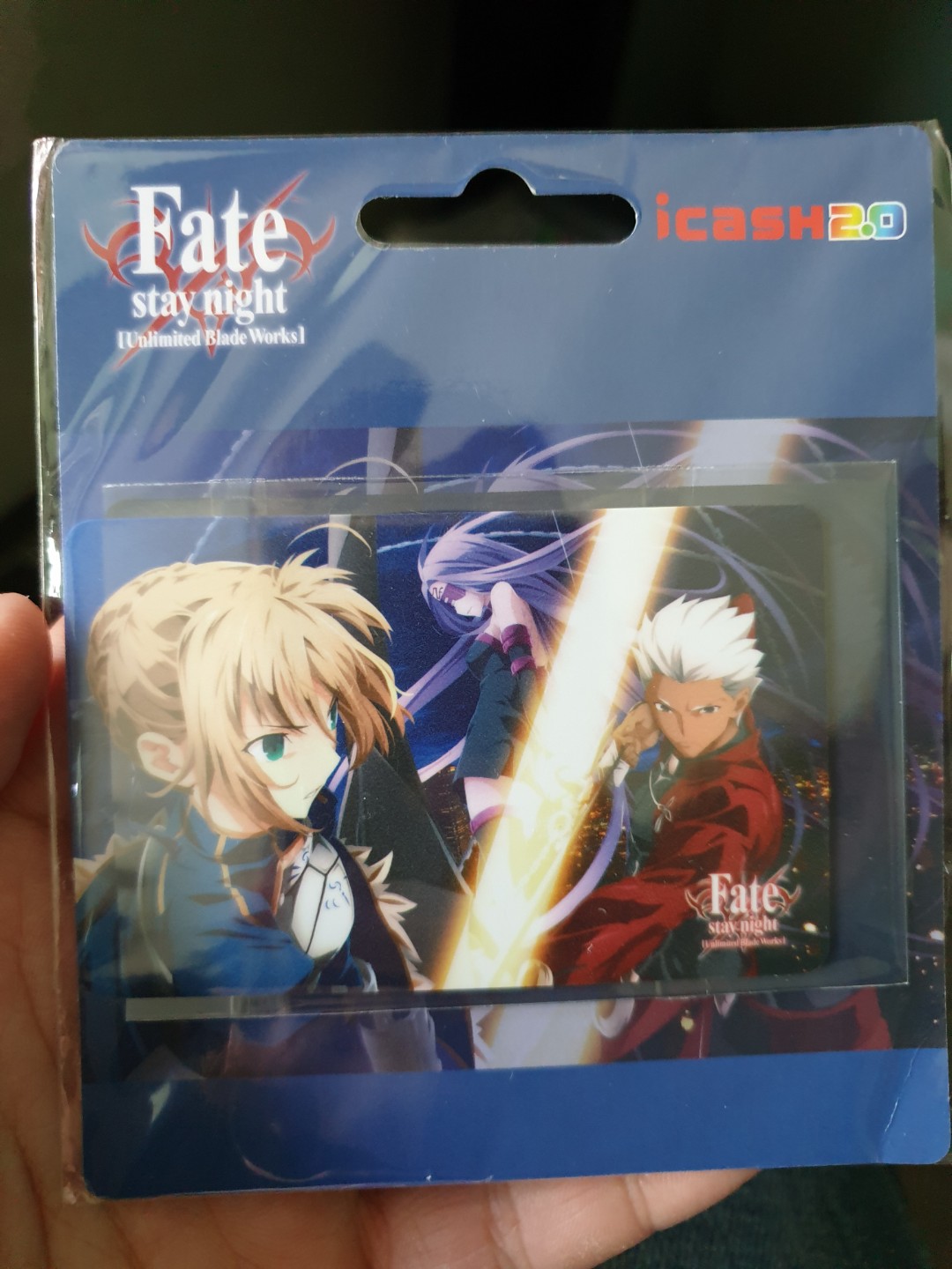 Fate Stay Night iCash Card Taiwan, Travel, Travel Essentials, Travel ...