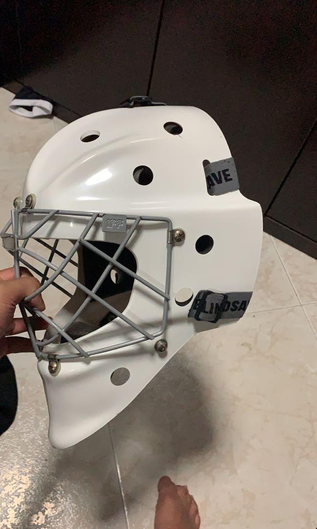 Floorball helmet, Sports Equipment, Sports & Games, Billiards & Bowling ...