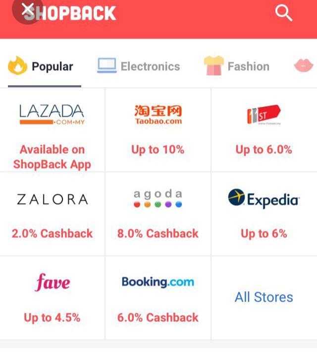 Free Rm5 on shopback, Tickets & Vouchers, Local Attractions and Transport on Carousell