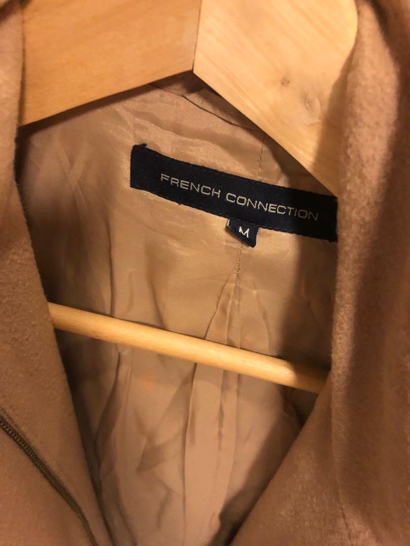 French Connection coat, camel colour, Women's Fashion, Coats, Jackets ...