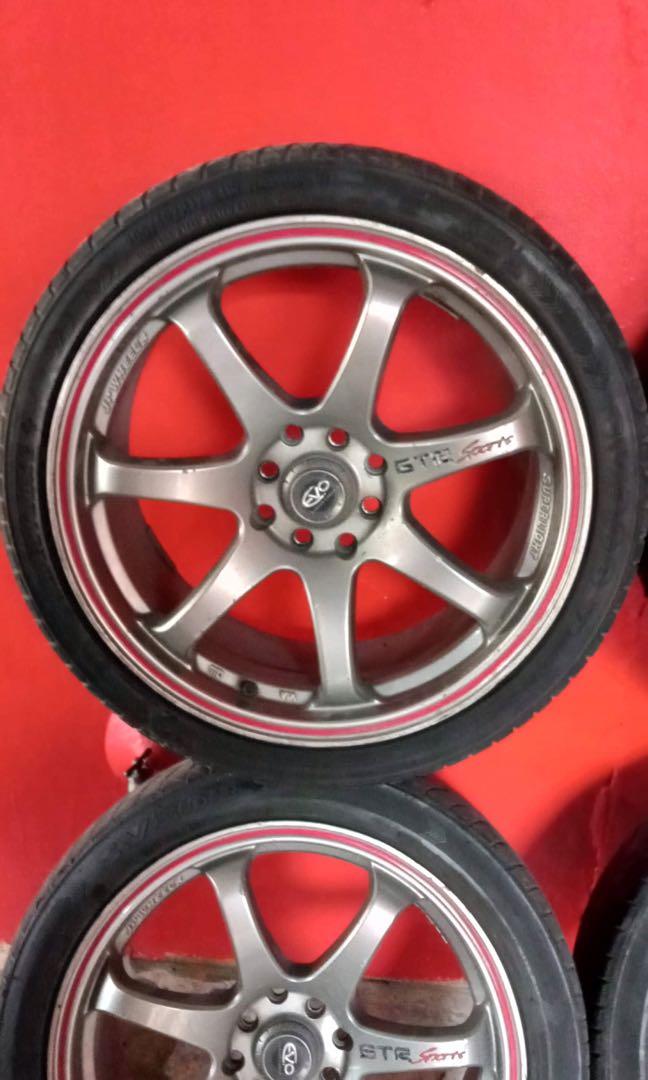 GTR Sports Mags (Jp wheels), Car Parts & Accessories, Mags and Tires on ...