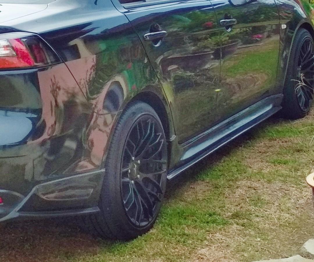 Proton Inspira R3 skirting & spoiler, Cars, Cars for Sale on Carousell