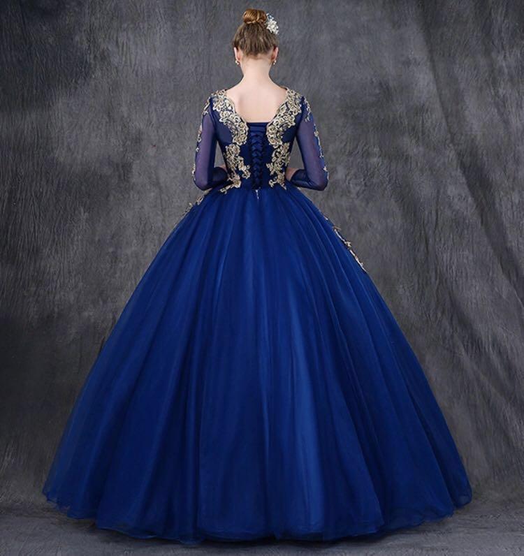 Gaun Pengantin Royal Blue - Neofotografi