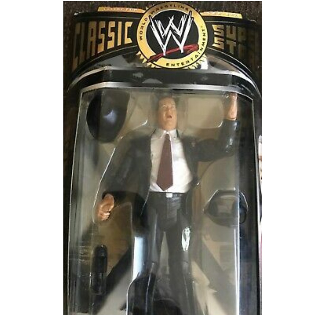 Jakks Pacific WWE Classic Superstars Jim Ross, Hobbies & Toys, Toys ...