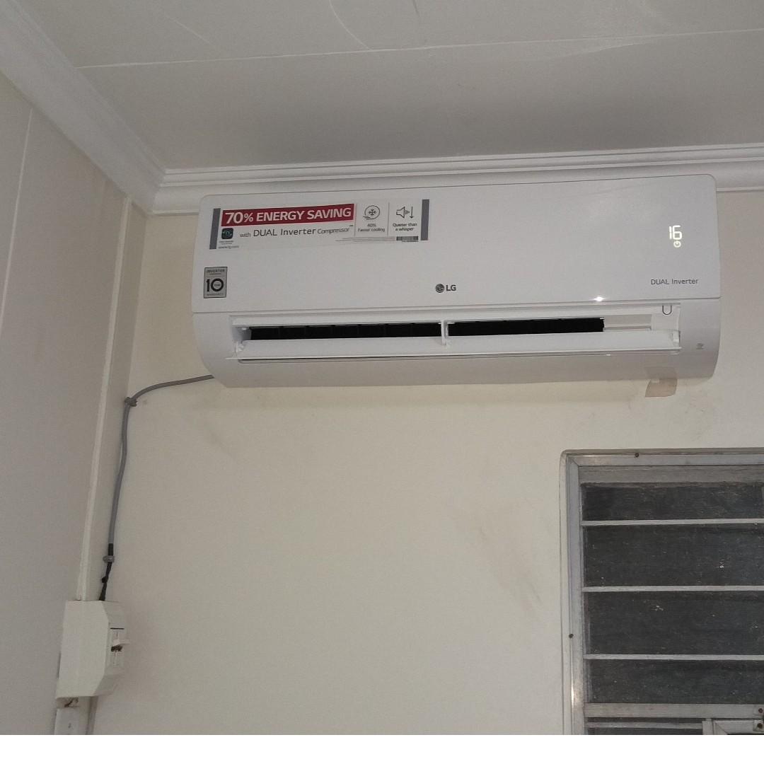 LG Split type aircon inverter, TV & Home Appliances, Air Conditioning ...