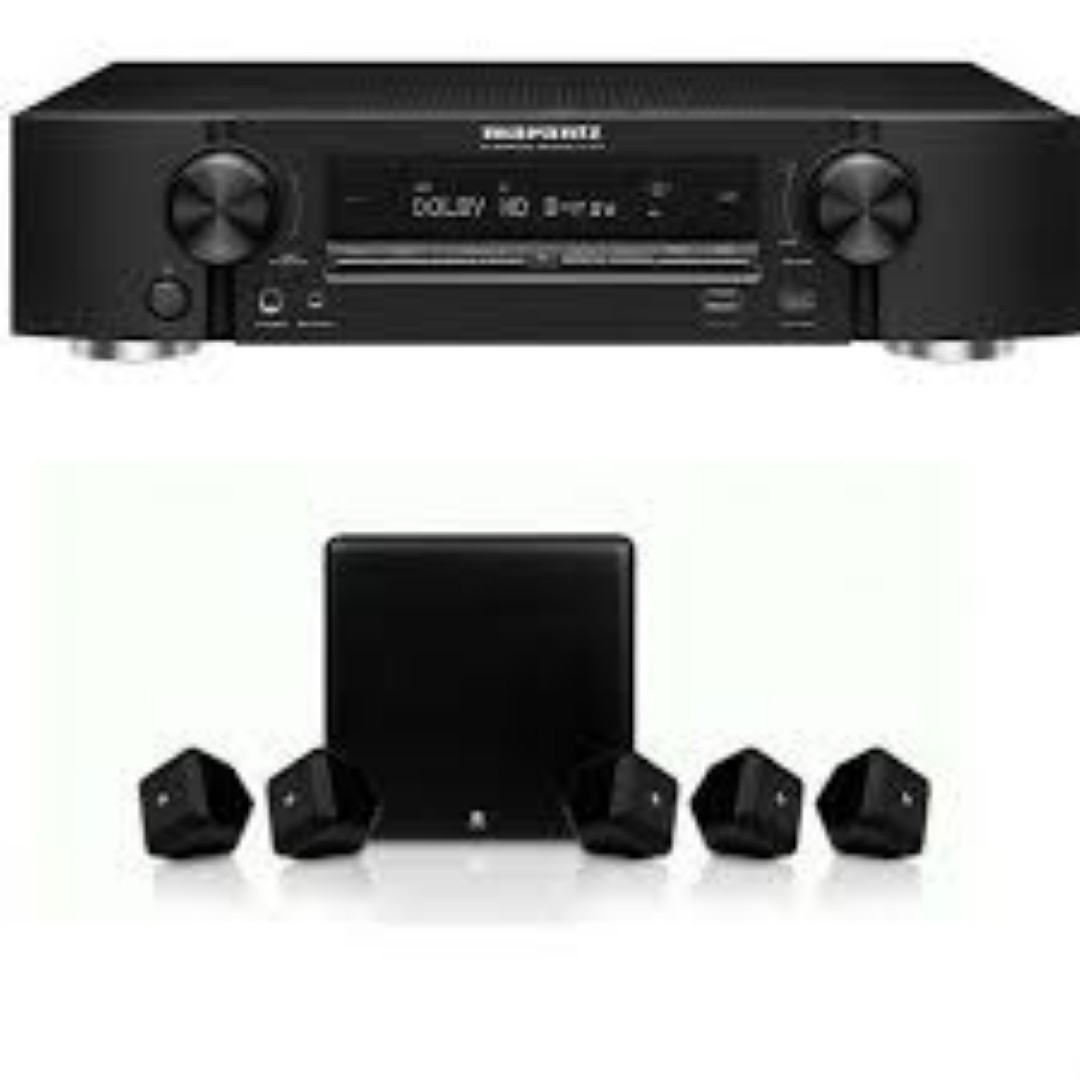 Marantz NR1604 7.1 receiver together with Boston XS 5.1 home theatre ...