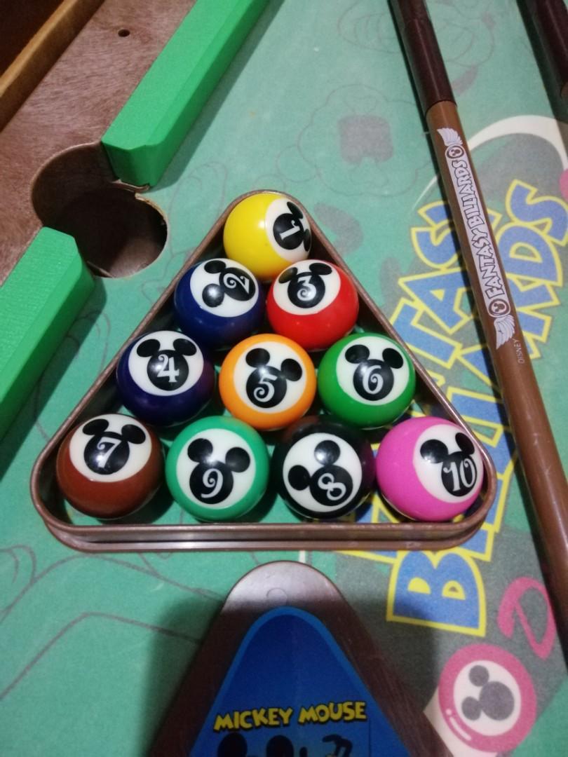 Mickey mouse billiards, Hobbies & Toys, Toys & Games on Carousell