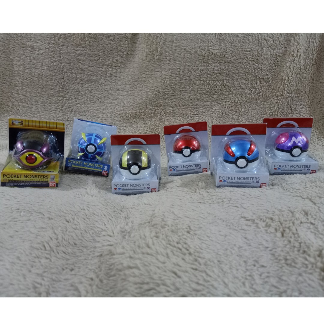 New Bandai Pokemon Ball Collection, Hobbies & Toys, Toys & Games on ...