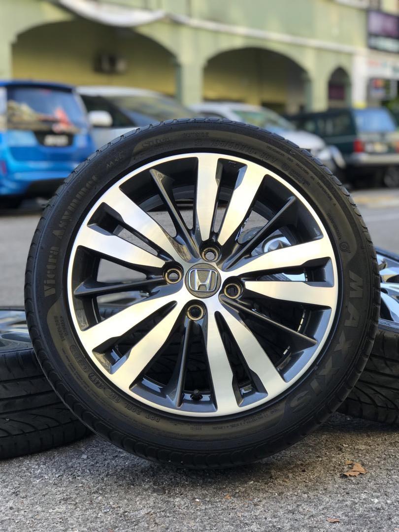 original honda jazz 16 inch sports rim tyre 80%, Auto Accessories on ...