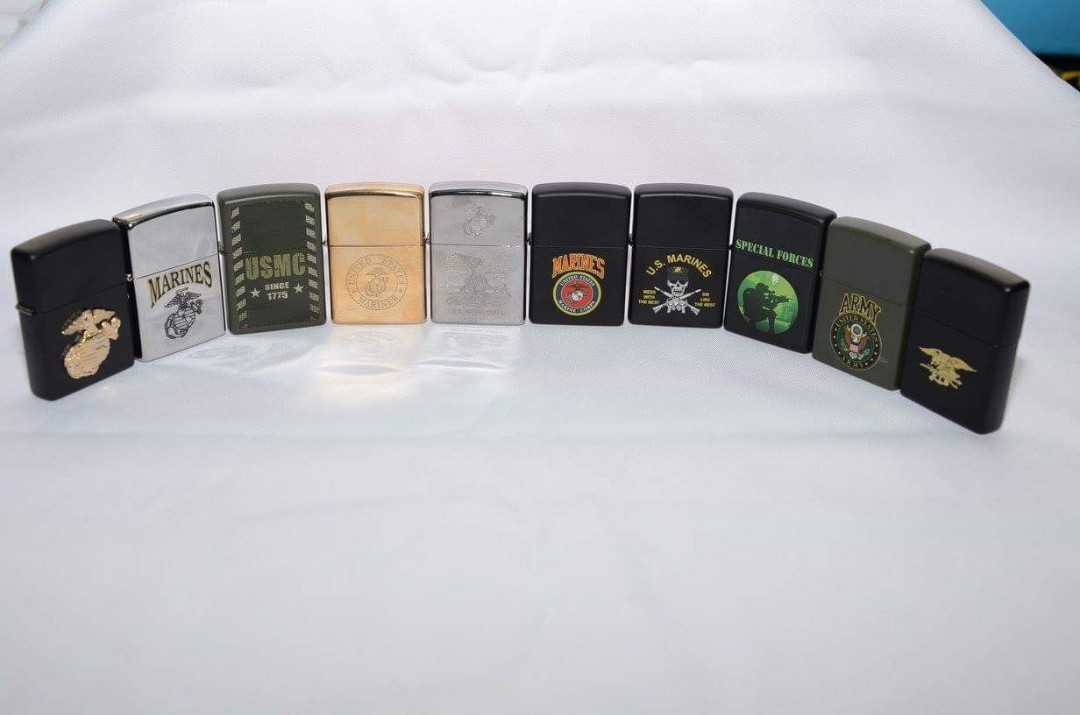ORIGINAL MILITARY ZIPPO MADE IN USA USMC, US ARMY,NAVY SEAL, Men's ...