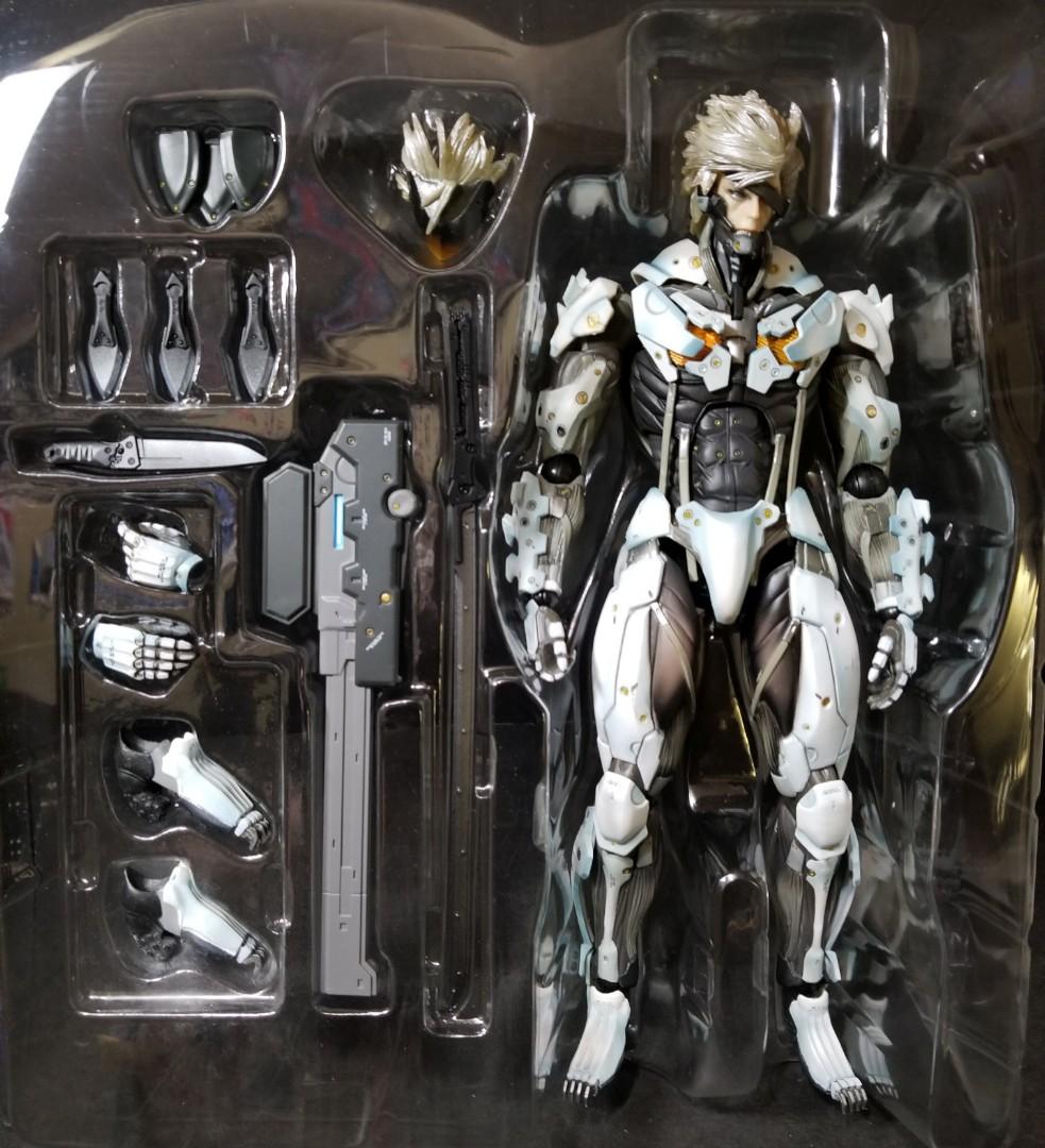 中古已開Play Arts Kai / Play Arts 改 限定 Metal Gear Rising Raiden白雷電，詳見內文, 興趣 ...