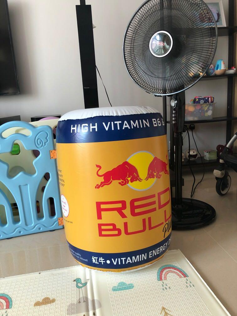 Red bull inflatable baloon, Hobbies & Toys, Toys & Games on Carousell