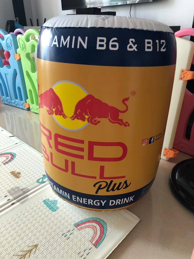 Red bull inflatable baloon, Hobbies & Toys, Toys & Games on Carousell