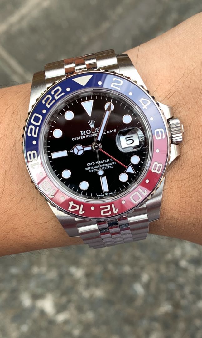 Rolex pepsi gmt 126710blro, Luxury, Watches on Carousell