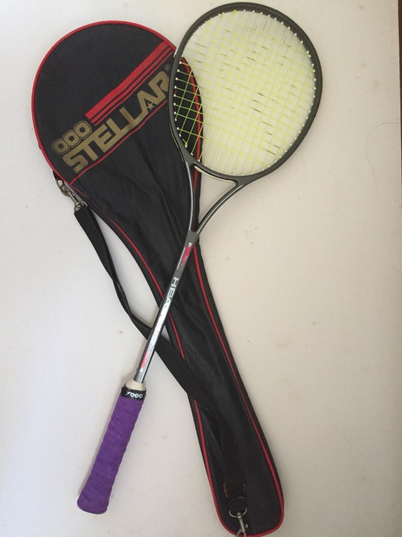 Squash Racket - Stellar, Sports Equipment, Sports & Games, Racket ...