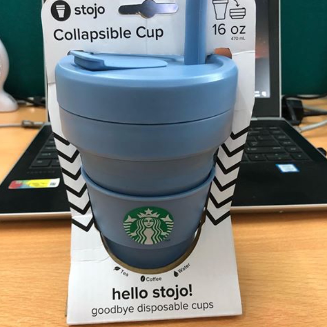 Starbucks stojo Blue, Furniture & Home Living, Kitchenware & Tableware ...