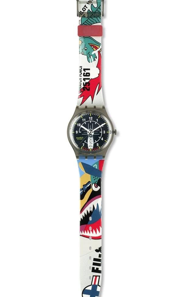 Swatch Maxi Clock MGM704 "Sky Heroes", Hobbies & Toys, Memorabilia ...