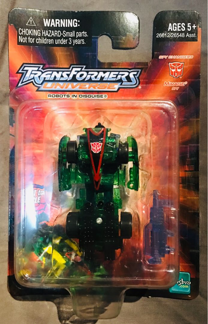 Transformers Universe: Mirage Spy, Hobbies & Toys, Toys & Games on ...