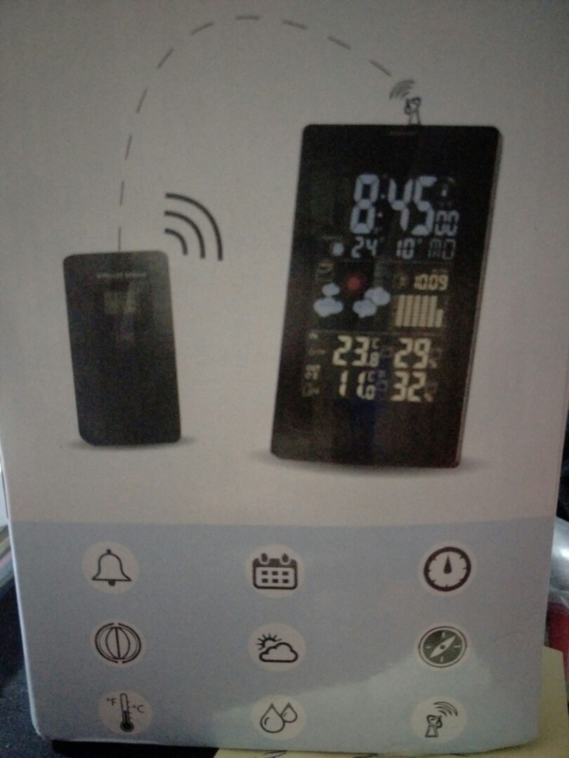 Wireless weather forecast station, TV & Home Appliances, TV ...