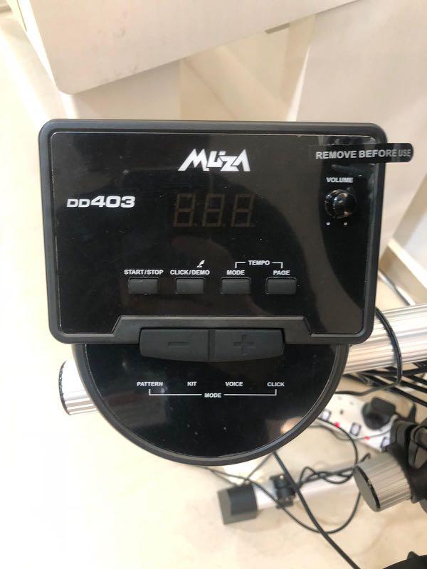 ($249)Showpiece MUZA DD403 electronic drum kit !, Hobbies & Toys, Music ...