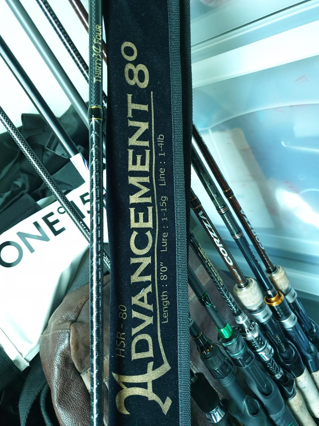 34 advancement 802 rod for Ajing, Sports Equipment, Fishing on Carousell