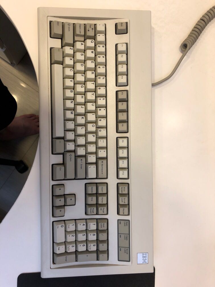 極罕有 鍵盤之王 IBM model M 1986版, 電腦＆科技, 手提電腦 - Carousell