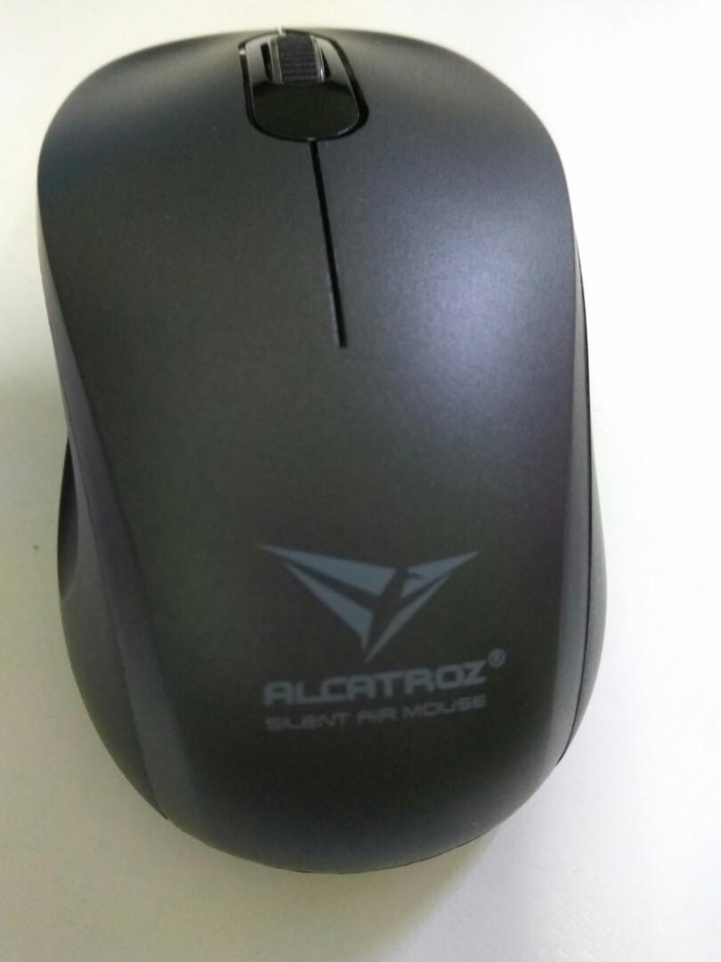 Alcatroz Stealth Air 3 Wireless Mouse - Dark Grey, Computers & Tech ...