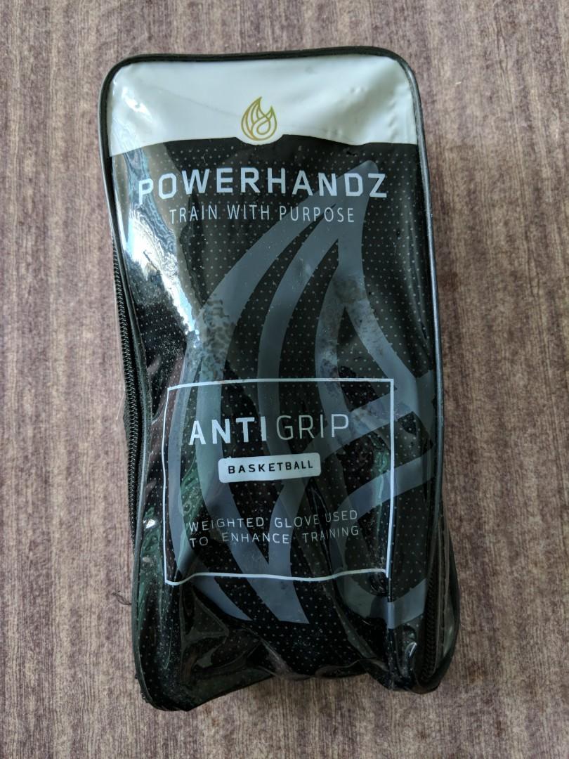 Anti-grip basketball Powerhandz gloves, Sports Equipment, Exercise ...