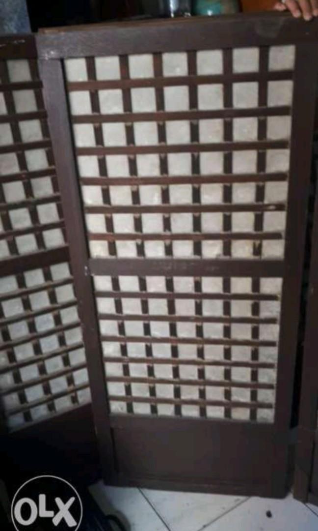 Antique capiz window, Furniture & Home Living, Home Improvement ...