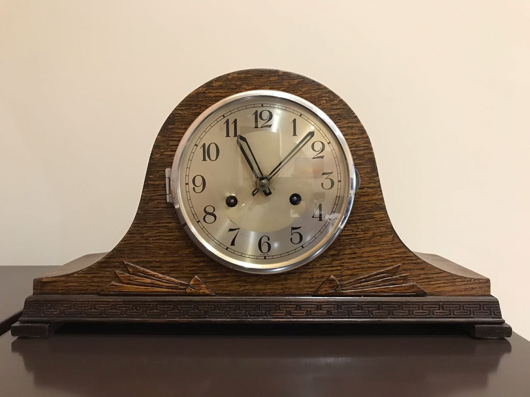 Antique Vintage Table Mantle Mauthe Clock, Hobbies & Toys, Collectibles ...