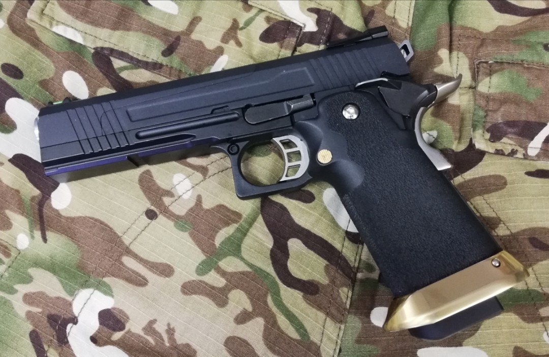 Armorer Works HX1002 Hi-Capa 氣動玩具手鎗, 興趣及遊戲, 玩具 & 遊戲類 - Carousell