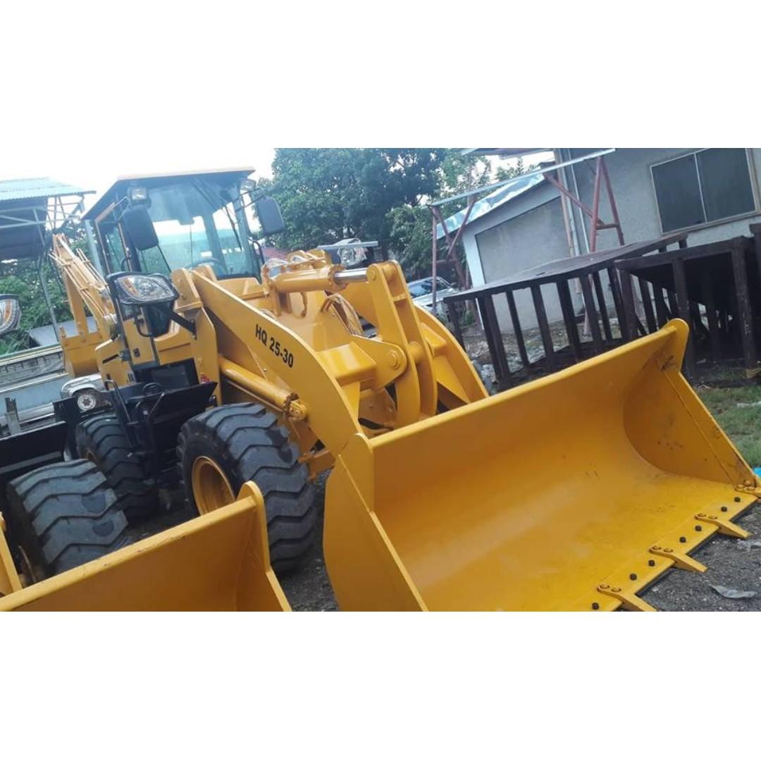 Backhoe Loader Brand new 1.5cubic bucket and 0.3cubic backhoe bucket ...