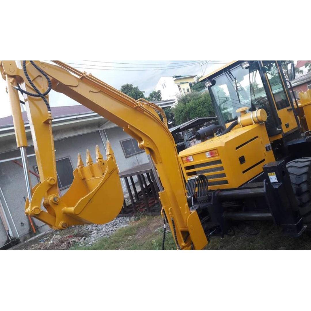 Backhoe Loader Brand new 1.5cubic bucket and 0.3cubic backhoe bucket ...