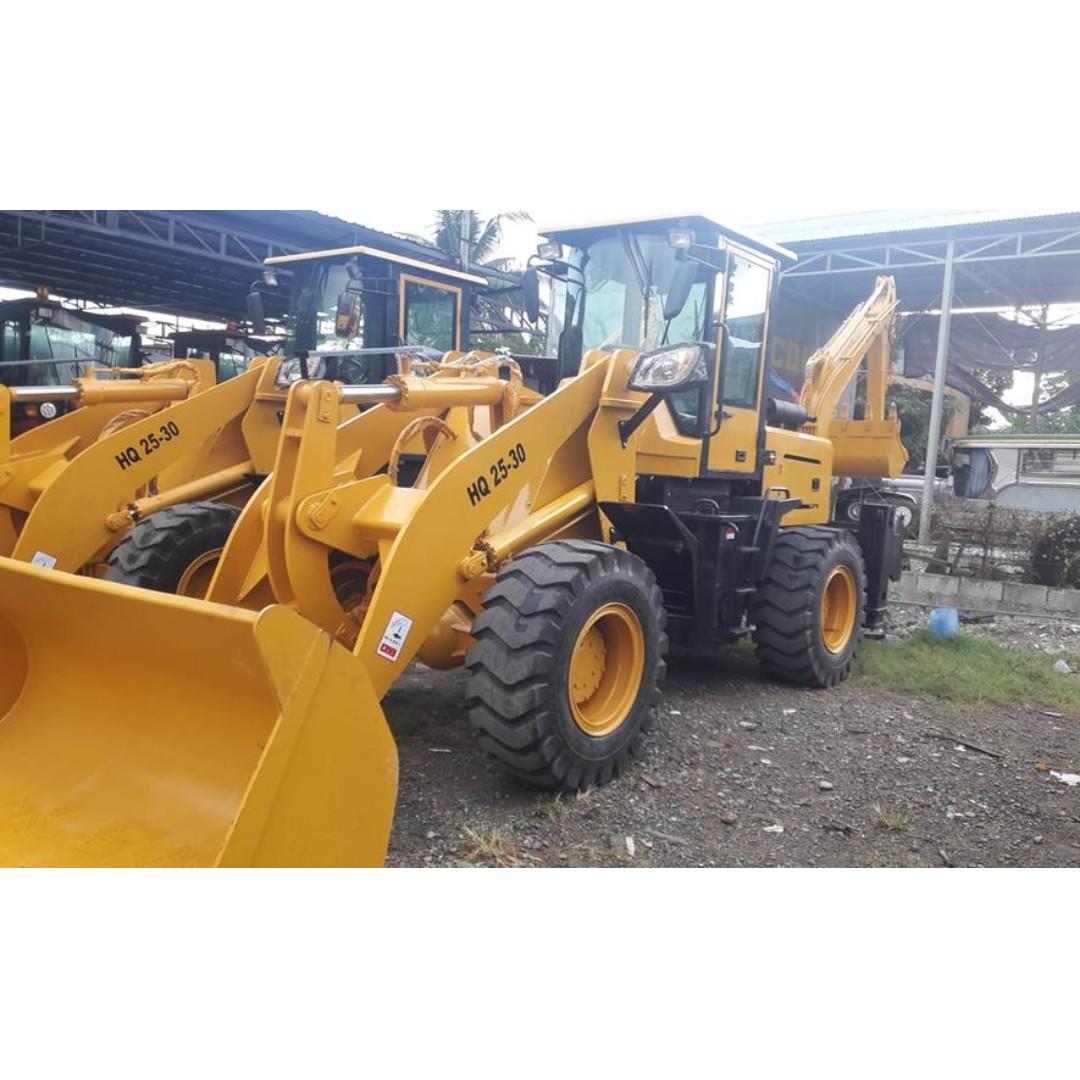 Backhoe Loader Brand new 1.5cubic bucket and 0.3cubic backhoe bucket ...