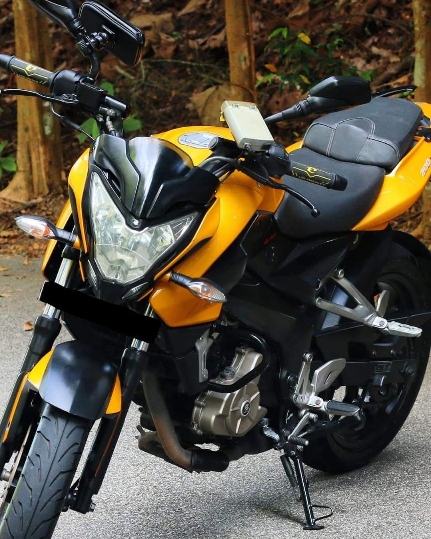 BAJAJ PULSAR NS 200 (CLASS 2B), Motorcycles, Motorcycles for Sale ...