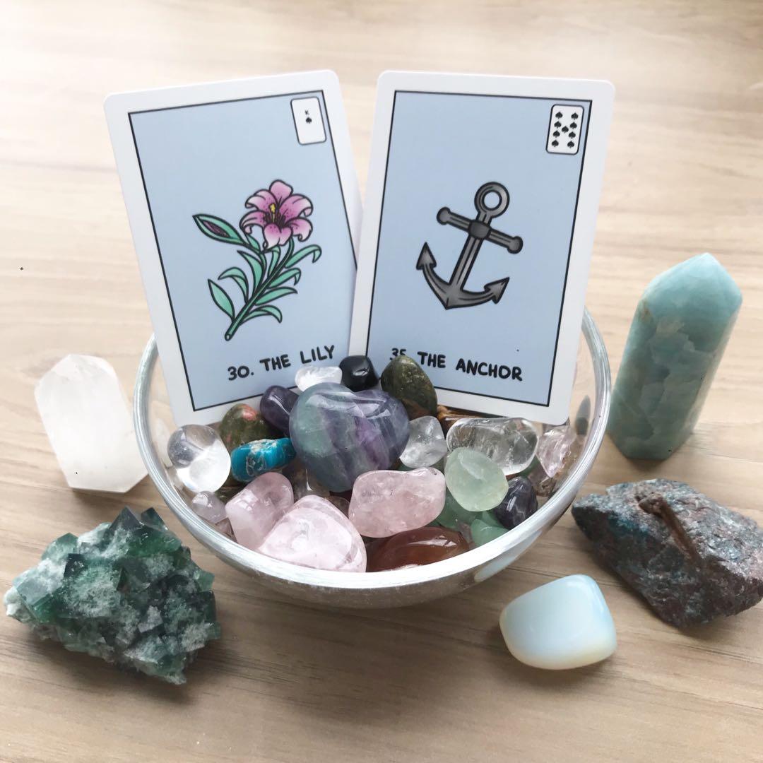 *BRAND NEW* Cute Little Lenormand Fortune Telling Deck, Hobbies & Toys ...