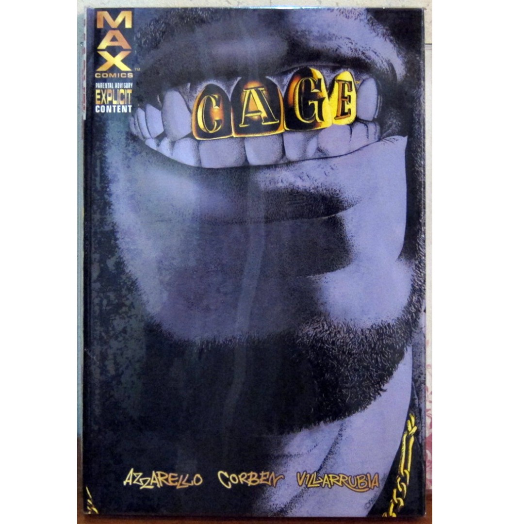 CAGE (2002) Deluxe Hardcover (MARVEL MAX), Hobbies & Toys, Books ...