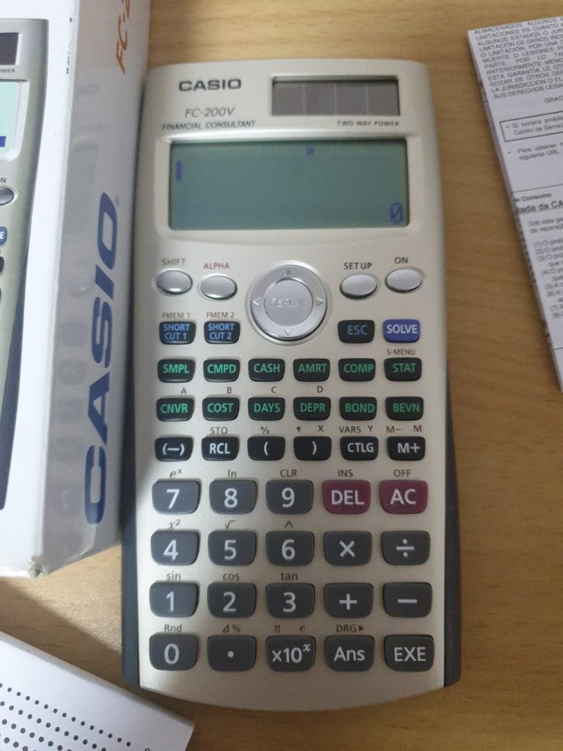 Casio Financial Calculator, Hobbies & Toys, Books & Magazines ...
