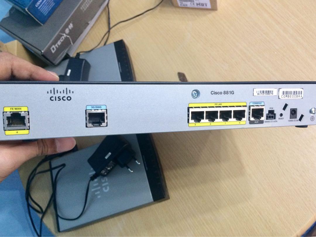 Cisco router 800 series, Computers & Tech, Parts & Accessories ...