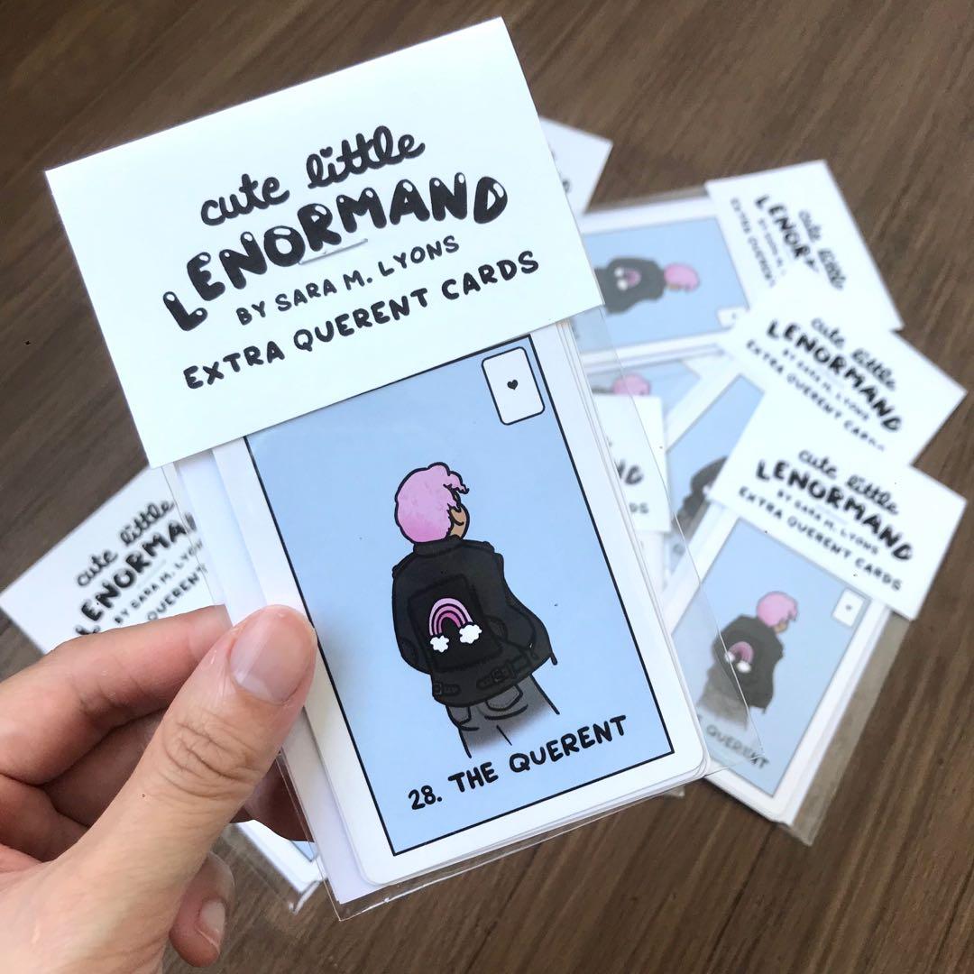 Cute Little Lenormand - Extra Querent Cards, Hobbies & Toys, Toys ...