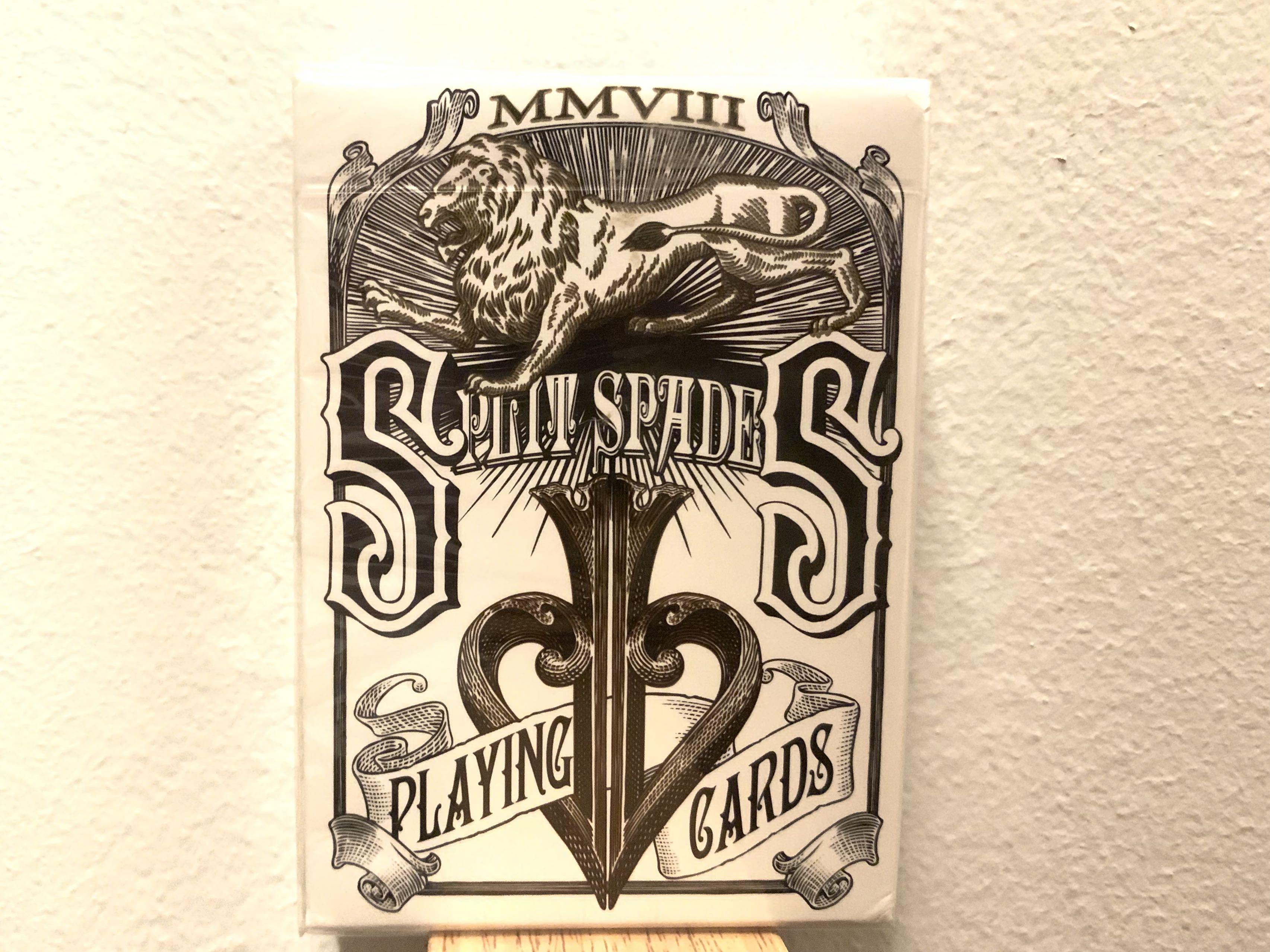 David Blaine Split Spades Gold 1st Edition, Hobbies & Toys, Toys & Games on Carousell