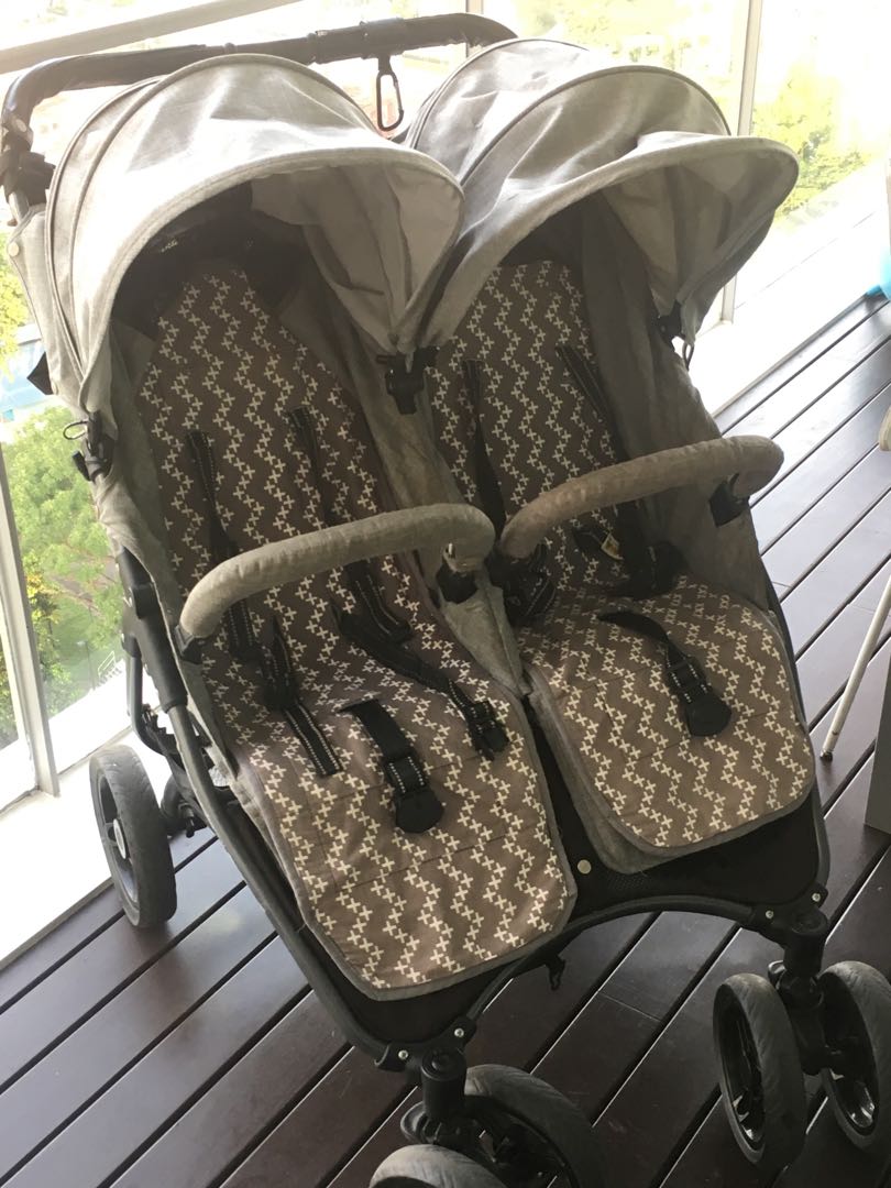Double pram, Babies & Kids, Going Out, Strollers on Carousell